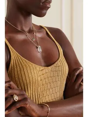 Jacquie Aiche 14-karat Multi-stone Necklace