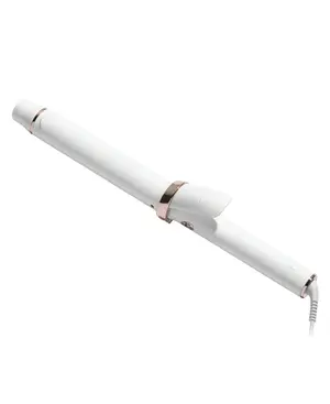 T3 Singlepass Curl X 1.25" Ceramic Extra-long Barrel Curling Iron - White