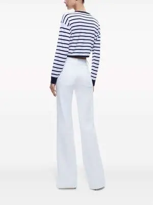 Alice + Olivia Bernetta Striped Top