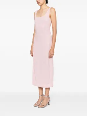 Staud Le Sable Midi Dress - Pink