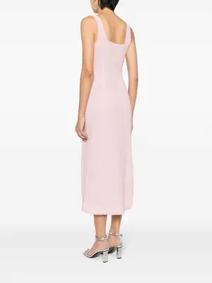 Staud Le Sable Midi Dress - Pink