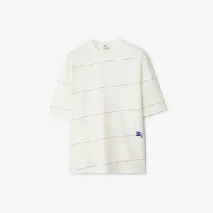 Burberry Striped Cotton T-shirt Rain