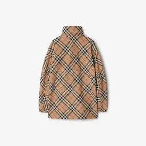 Burberry Check Jacket - Sand