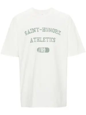 1989 STUDIO Saint Honore Athletics Cotton T-shirt