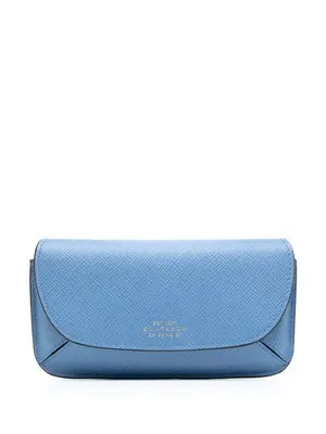 Smythson Pma Sunglasses Case - Blue