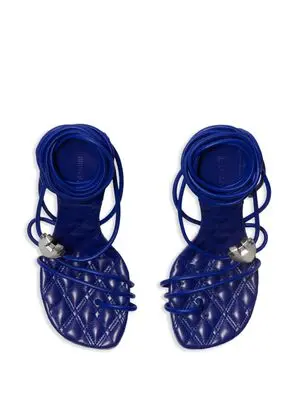 Burberry Ivy Shield Strappy Sandals