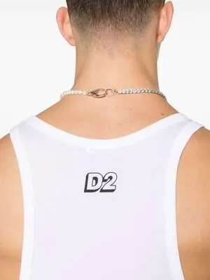 Dsquared2 Logo-print Jersey Tank Top