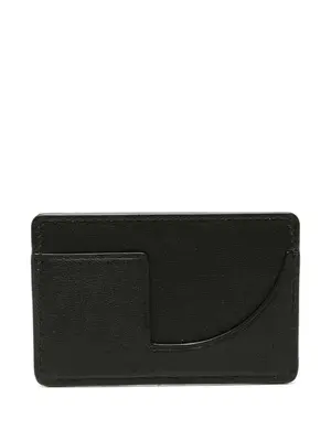 PATOU Jp Leather Cardholder - Black