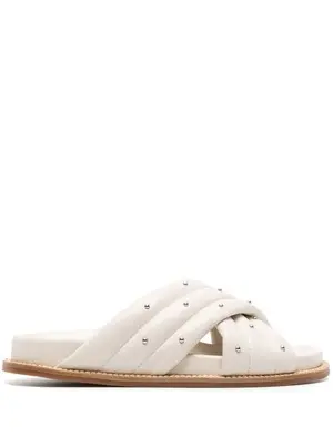 Fabiana Filippi Silver Tone Shoes For Women