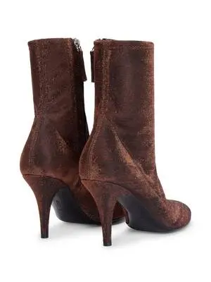 GIUSEPPE ZANOTTI 85mm Felicienne Ankle Boots - Brown