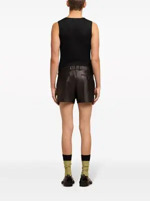 AMI Paris Fine-ribbed Cotton Vest