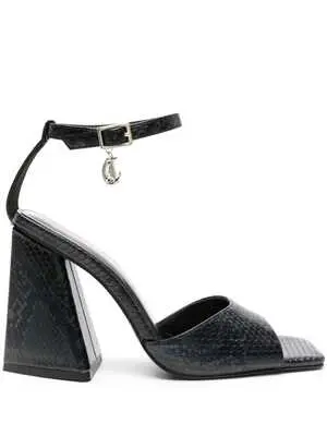 Just Cavalli 110mm Snakeskin-effect Sandals