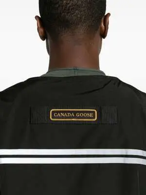 Canada Goose Logo-patch Zip-up Vest - Black
