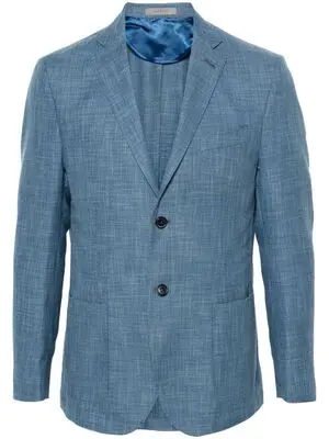 Corneliani Mélange Single-breasted Blazer