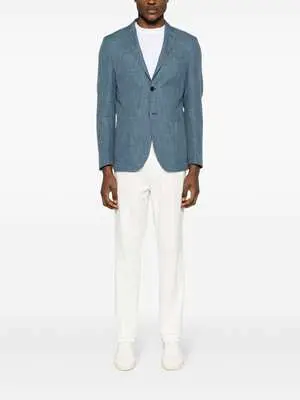 Corneliani Mélange Single-breasted Blazer