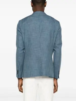 Corneliani Mélange Single-breasted Blazer