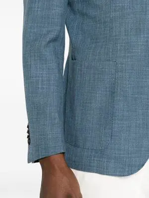 Corneliani Mélange Single-breasted Blazer