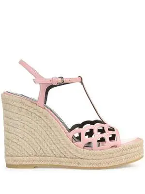 Sergio Rossi Wedge Espadrilles
