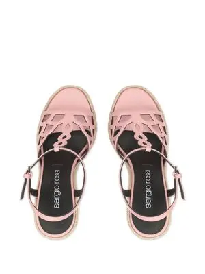 SERGIO ROSSI Sr Mermaid 115mm Espadrilles