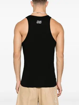 Dsquared2 Logo-print Stretch-modal Tank Top