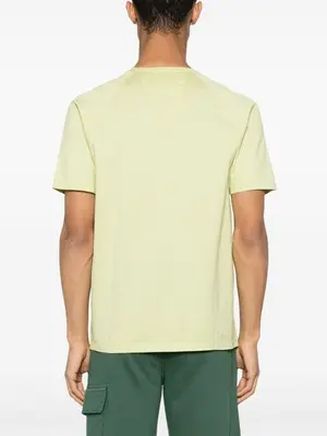 C.P. COMPANY Logo-printed Cotton T-shirt - Yellow