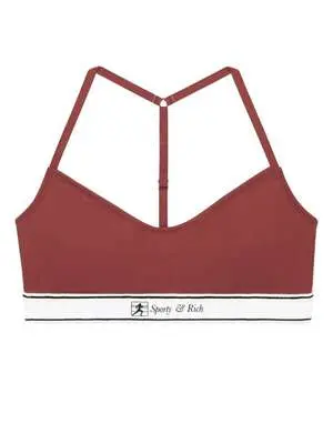 SPORTY & RICH Runner Script Bralette