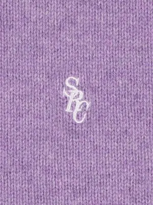SPORTY & RICH Src Wool Jumper - Purple