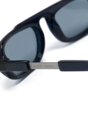 Giorgio Armani Oval-frame Sunglasses