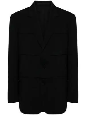 SONGZIO Single-breasted Notch-lapel Blazer