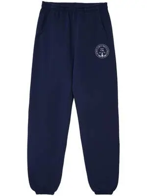Sporty & Rich Central Park Cotton Track Pants