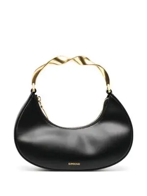 Simkhai Nixi Leather Tote Bag - Black