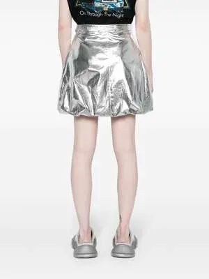 Rabanne A-line Metallic Mini Skirt