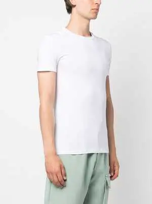 Zegna Short-sleeved Stretch-cotton T-shirt - White