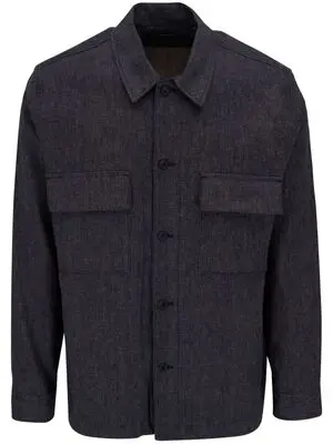Vince Fap-pocket Cotton-inen Jacket
