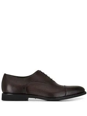 Santoni Textured Oxfords