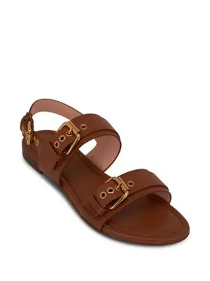 Agl Buckled Leather Sandals