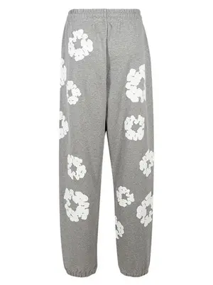 DENIM TEARS Drawstring Wreath Track Pants - Grey