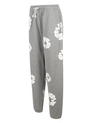 DENIM TEARS Drawstring Wreath Track Pants - Grey