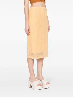 Fabiana Filippi Mesh-design Skirt