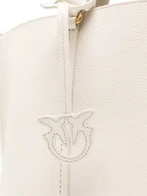 Pinko Logo-charm Tote Bag