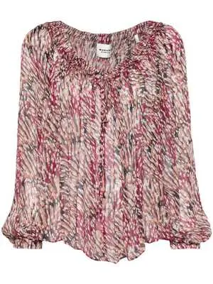 MARANT ETOILE Vutti Off-shoulder Blouse