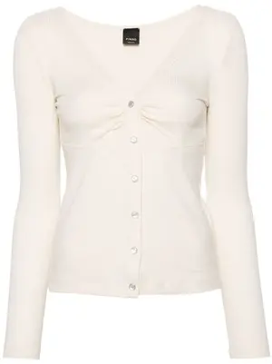Pinko Cut-out Ribbed Top