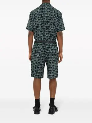 Burberry B Printed Silk Shirt