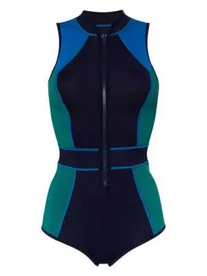 DUSKII Colour-block Swimsuit