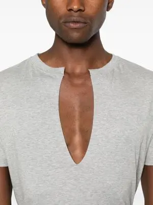 Gucci V-neck Cotton T-shirt