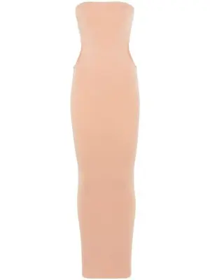 Wolford Fatal Cut-out Midi Dress - Neutrals