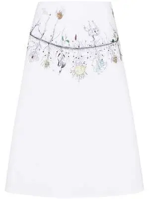 Fabiana Filippi Embroidered Skirts