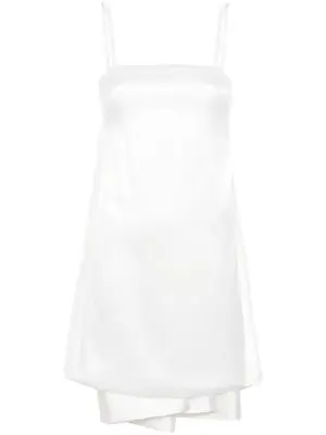 P.a.r.o.s.h Papavero Mini Dress - White