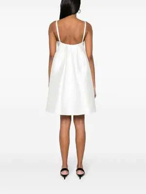 P.a.r.o.s.h Papavero Mini Dress - White