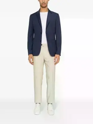 Zegna Single-breasted Wool Blazer